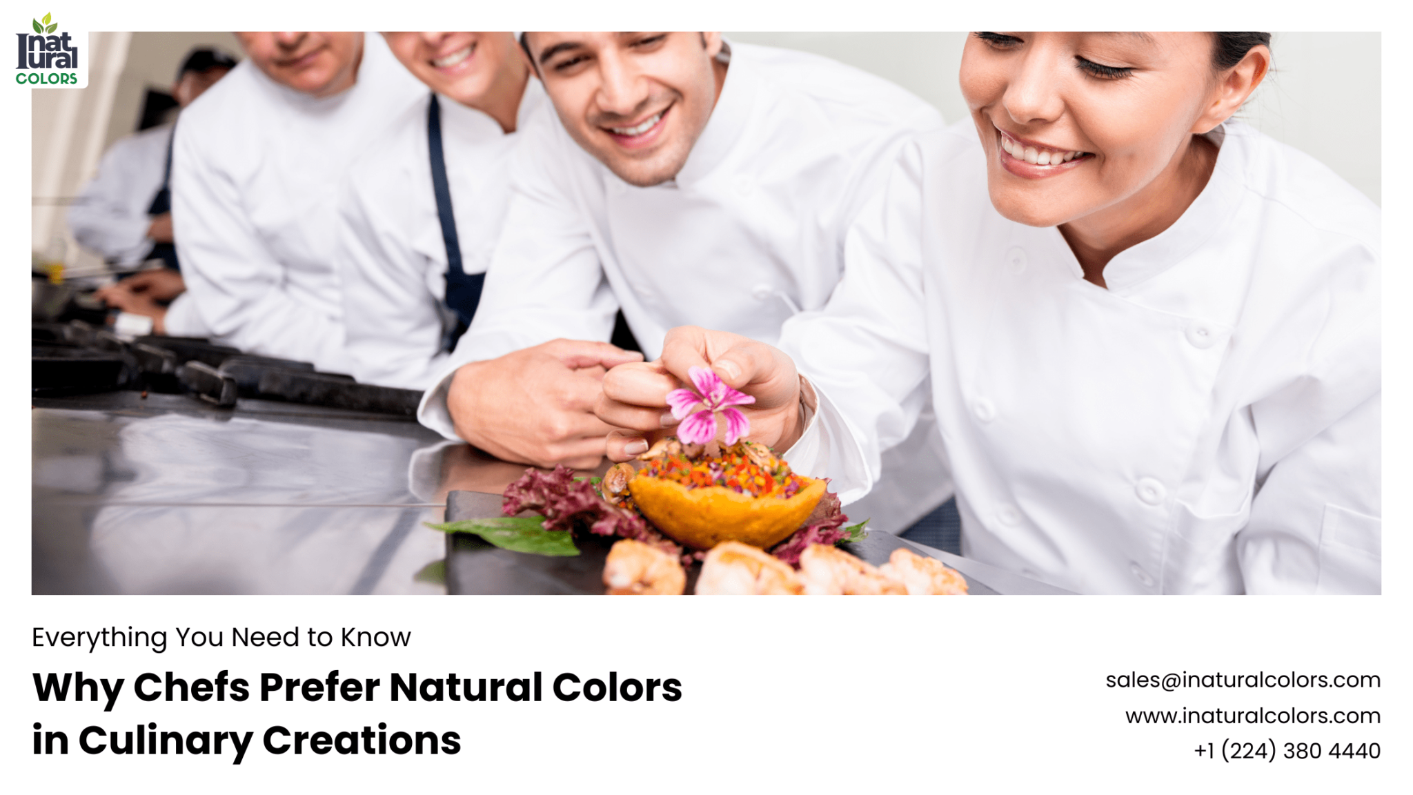 Why Chefs Prefer Natural Colors in Culinary Creations