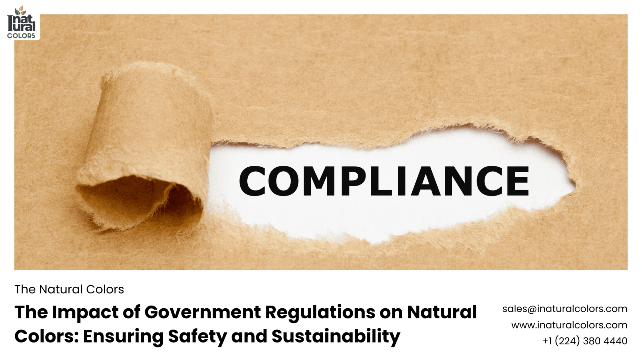 The Impact of Government Regulations on Natural Colors