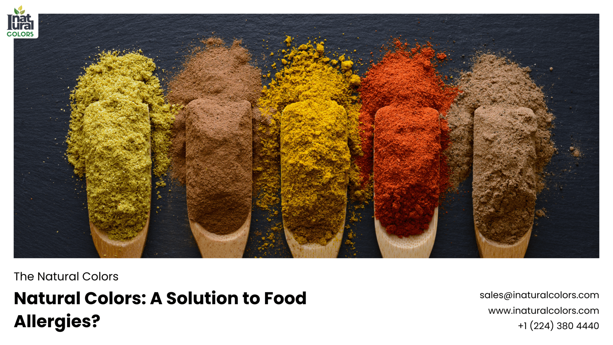 Natural Colors: A Solution to Food Allergies?