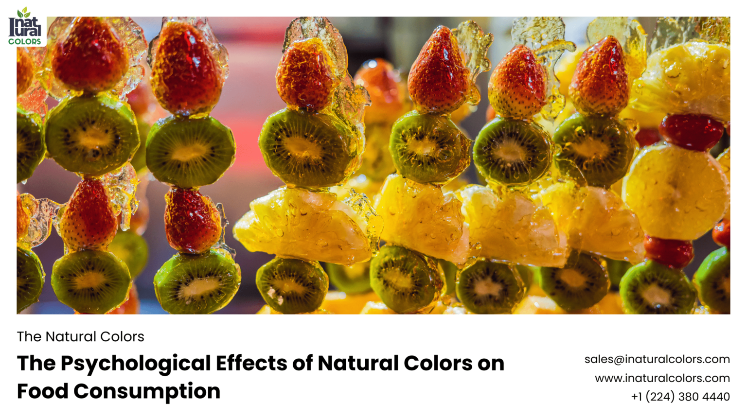 Psychological Effects of Natural Colors on Food Consumption